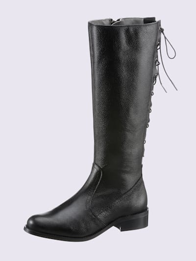 Bottes cuir femme - Bottines en cuir chic sur helline.fr